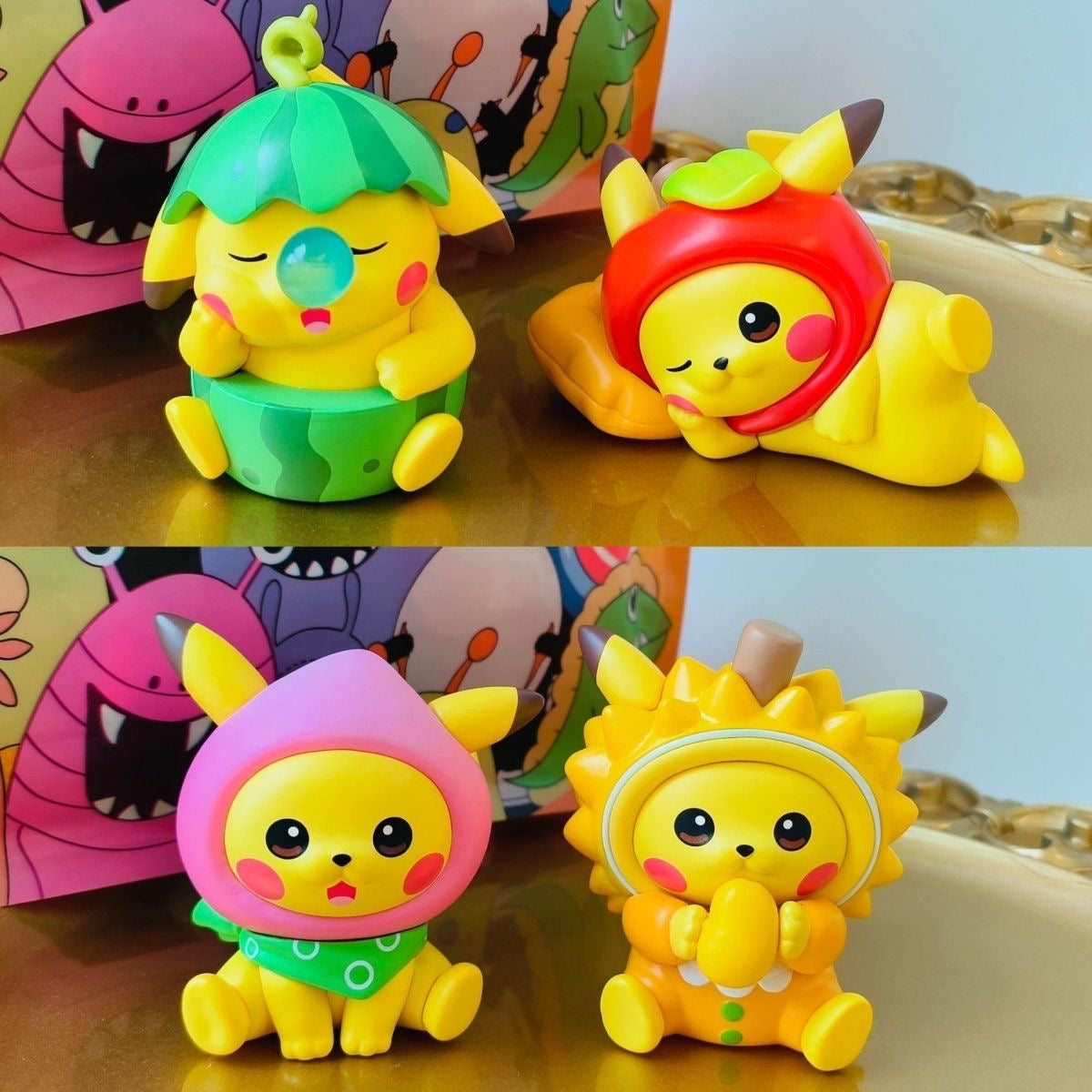 Pikachu X Fruits Blind Box Action Figure (Whole Set of 4) – Cool Dragon ...