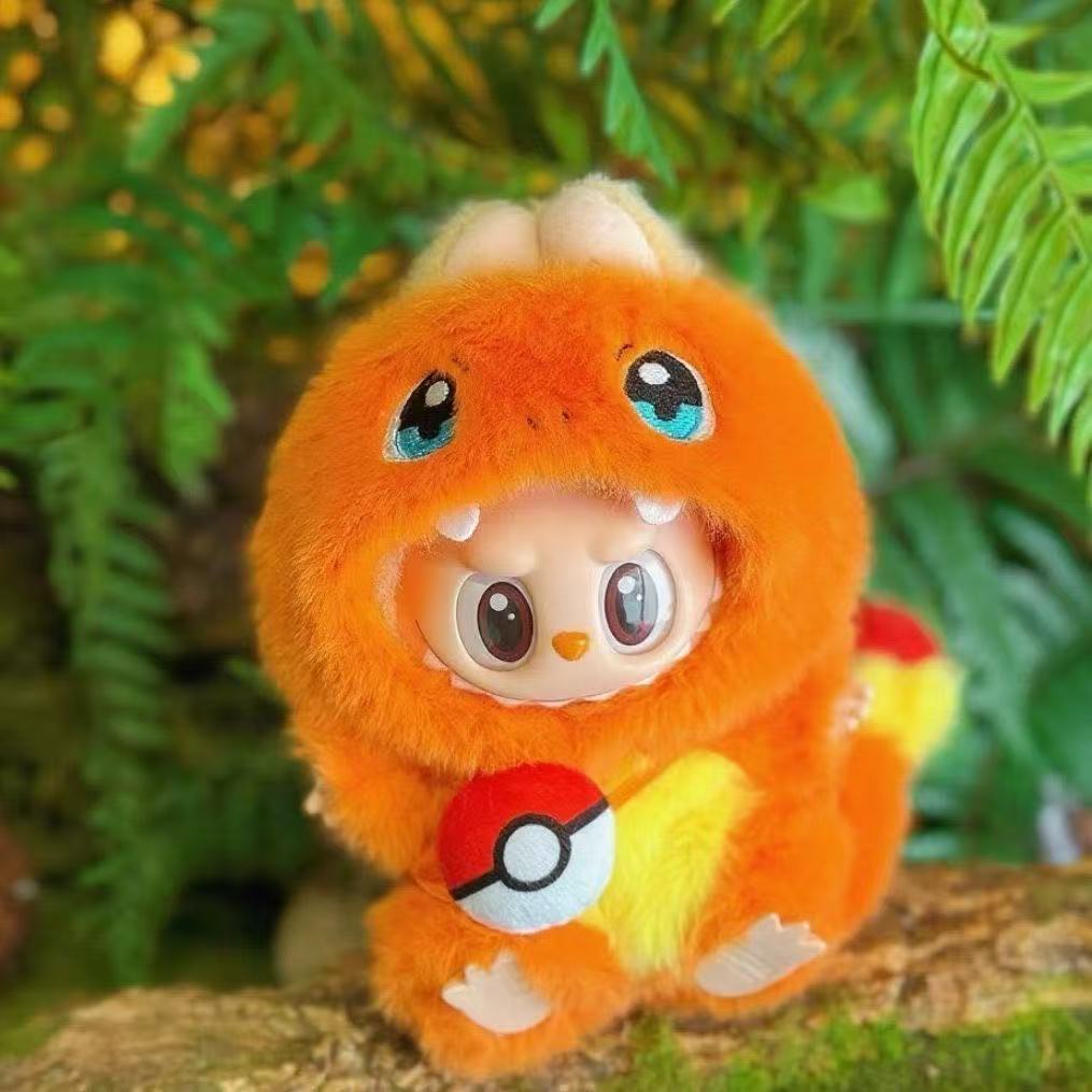 POP MART THE MONSTERS - Labubu Outfit - Pokemon Charmander (Outfit Onl ...
