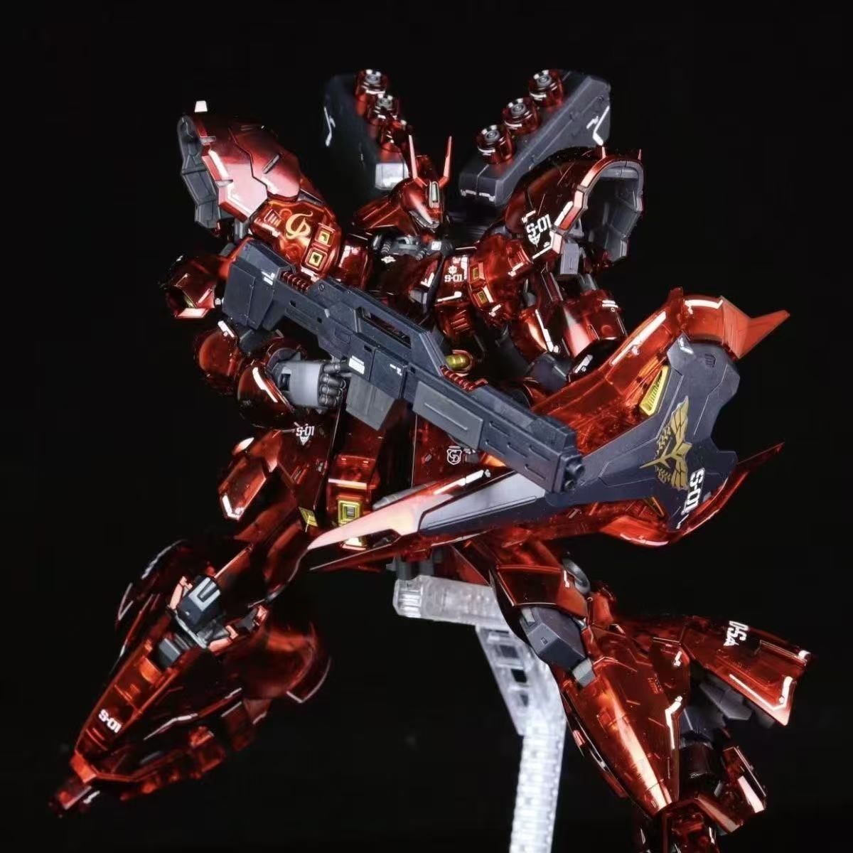 GG RG Sazabi Clear Armor Plated Coating Version (Third Party) – Cool ...